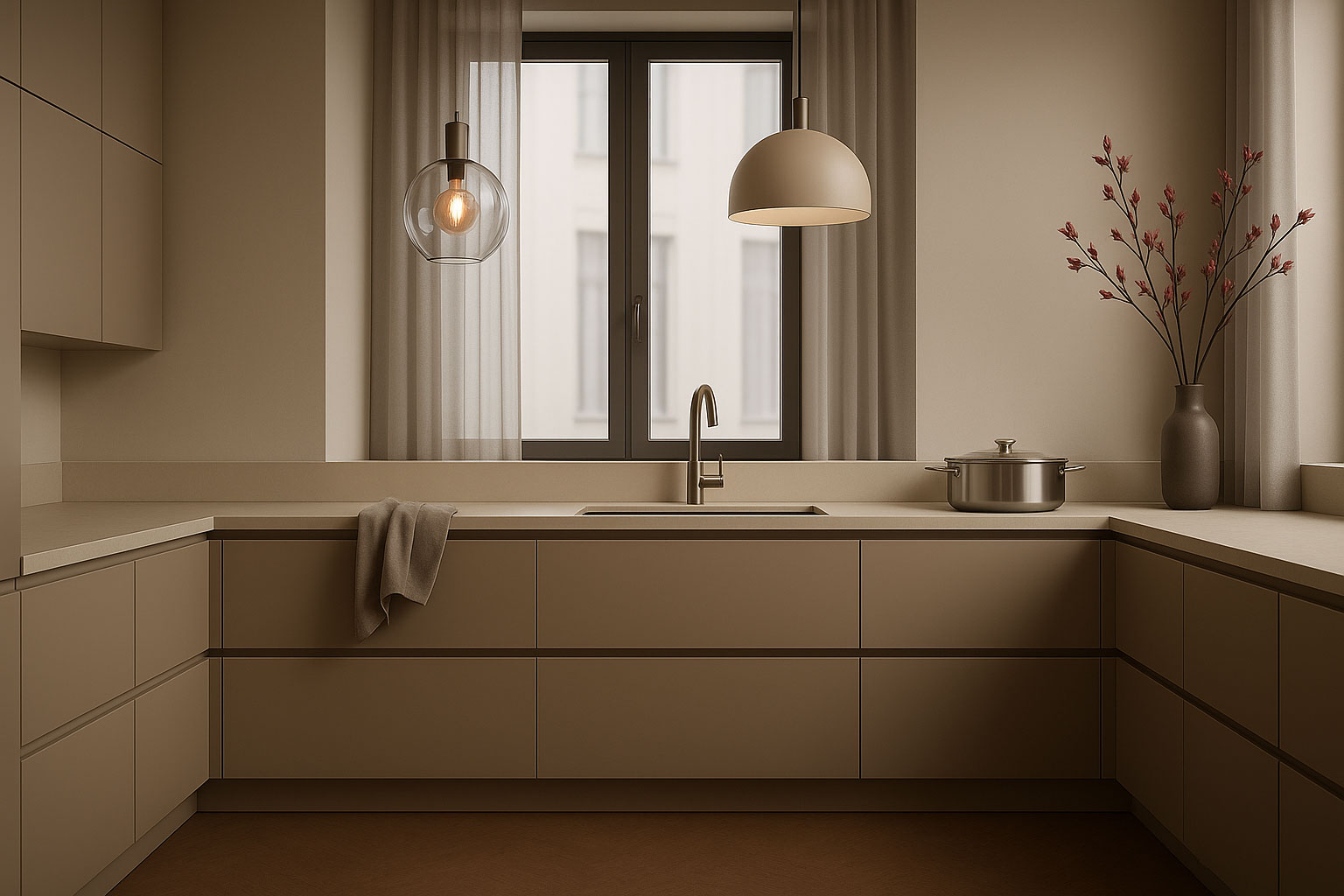 Tủ bếp TBP-011 - BLUEWOOD